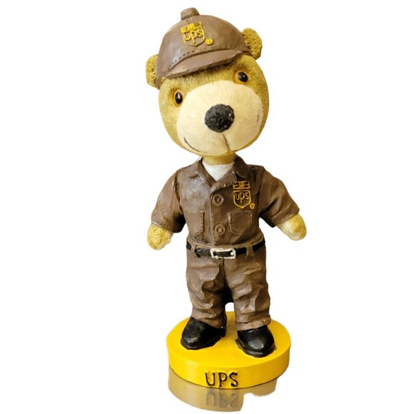 UPS | Accents | Ups Bear Bobblehead 8 Delivery Driver Collectible ...
